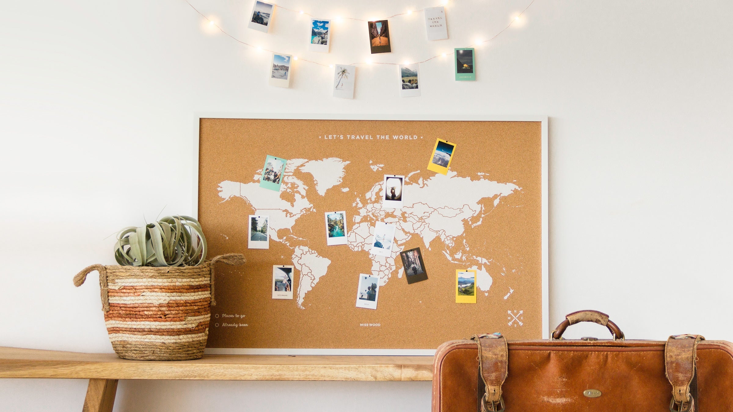 Cuadros mapamundi para la decoración de tu pared – Misswood